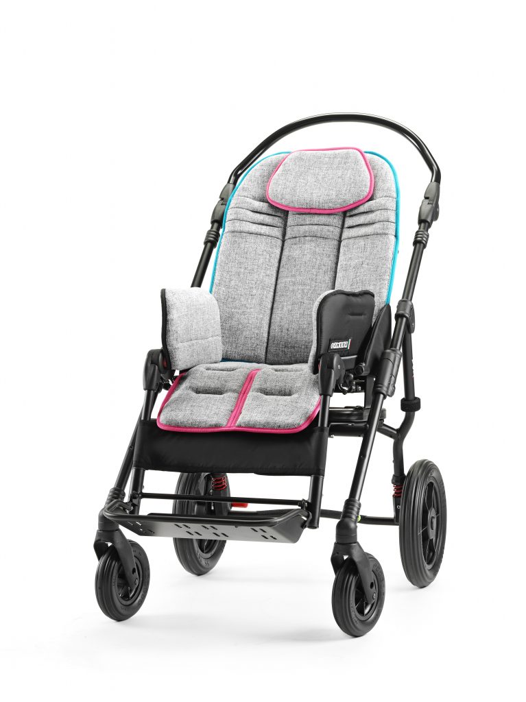 Poussette adaptée handicap : La Bug GREYline évolutive - CREE